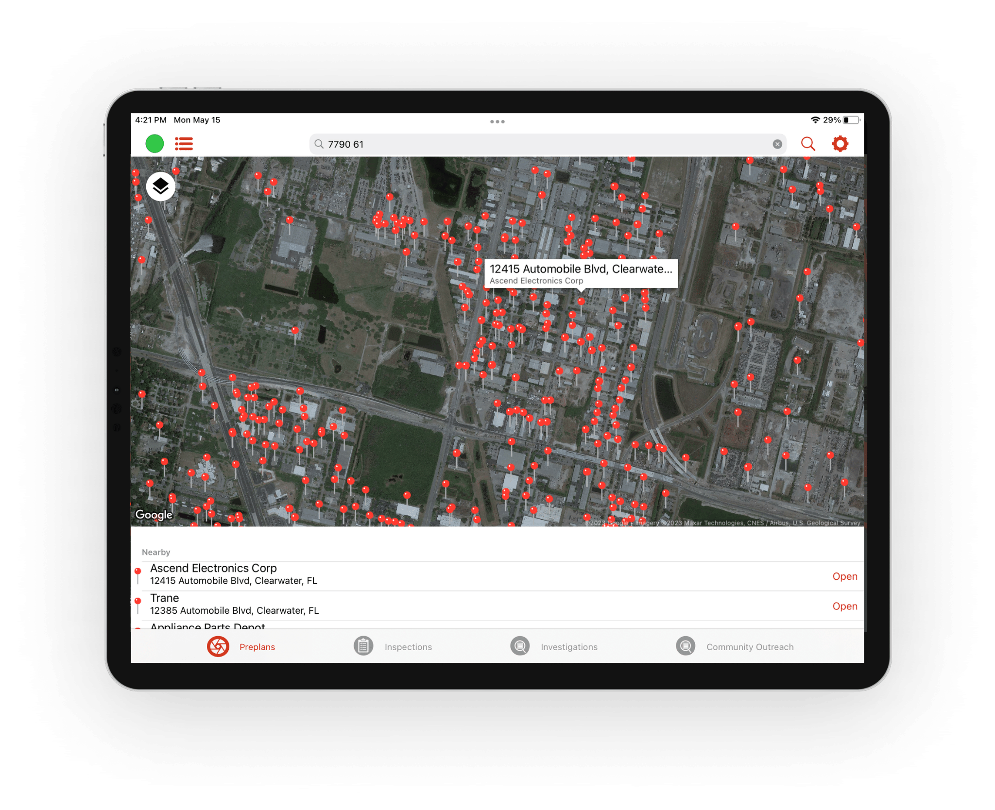 Fire Pre-Plan Software | Mobile Pre-Incident Planning with NFPA standard